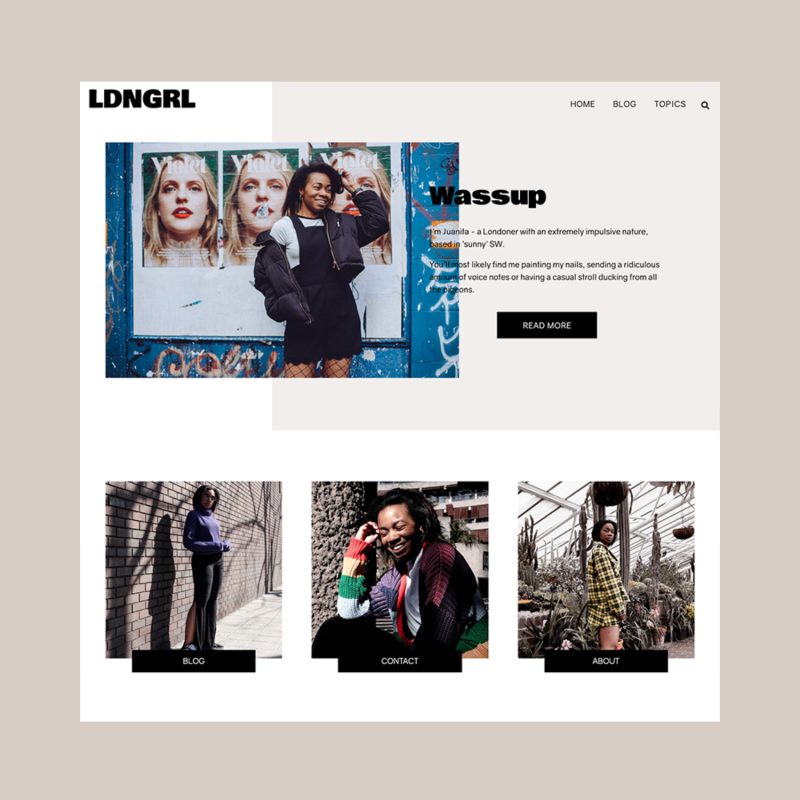 Thrive WordPress Template - Snug Designs
